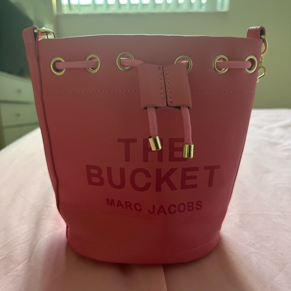 Bags | Pink Mj Bucket Bag | Poshmark